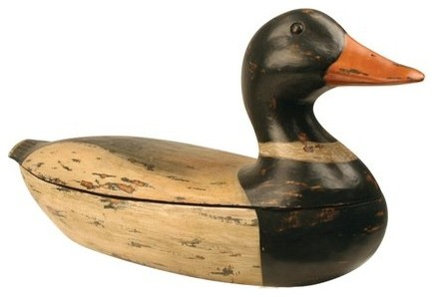 Drake Decoy Box - Rustic - Decorative Boxes - by GwG Outlet | Houzz