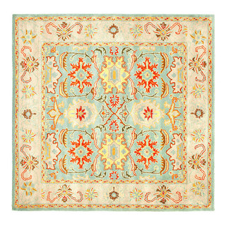 Safavieh Heritage Collection HG734 Rug, 4'0" x 4'0" Square ...