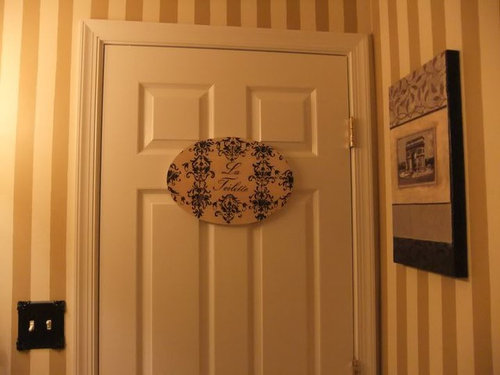 Toile themed bathroom (pics included)