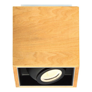 Box 7" LED 1-Light Square Adjustable Gimbal Flush Mount 3000K, 7 ...