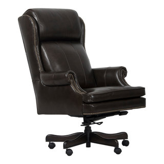 Parker Living - Leather Desk Chair - Transitional - Office Chairs - by ...