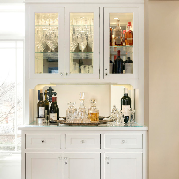 75 Beautiful Home Bar with Mirror Splashback Ideas and Designs - June ...