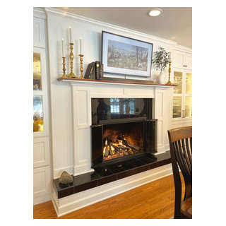 Fireplaces - Transitional - Living Room - Chicago - by Benson Stone ...