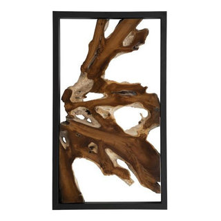 Framed Root Wall Art - Rustic - Wall Accents - by Lighting Reimagined ...