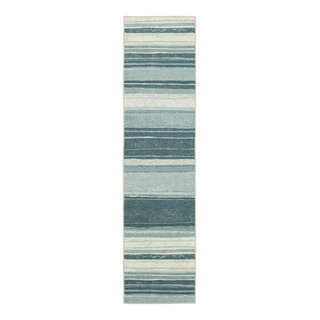 Mohawk New Wave Rainbow Multi, 2'x5' - Contemporary - Hall And Stair ...