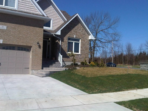 Need landscape advice for sloping corner lot.