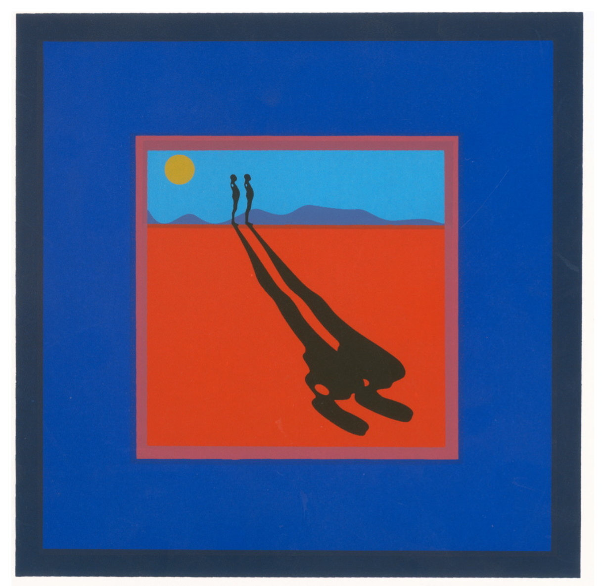 Ernest Trova, Falling Man, 1972, Artwork, 25.75"x25.75" - Contemporary ...