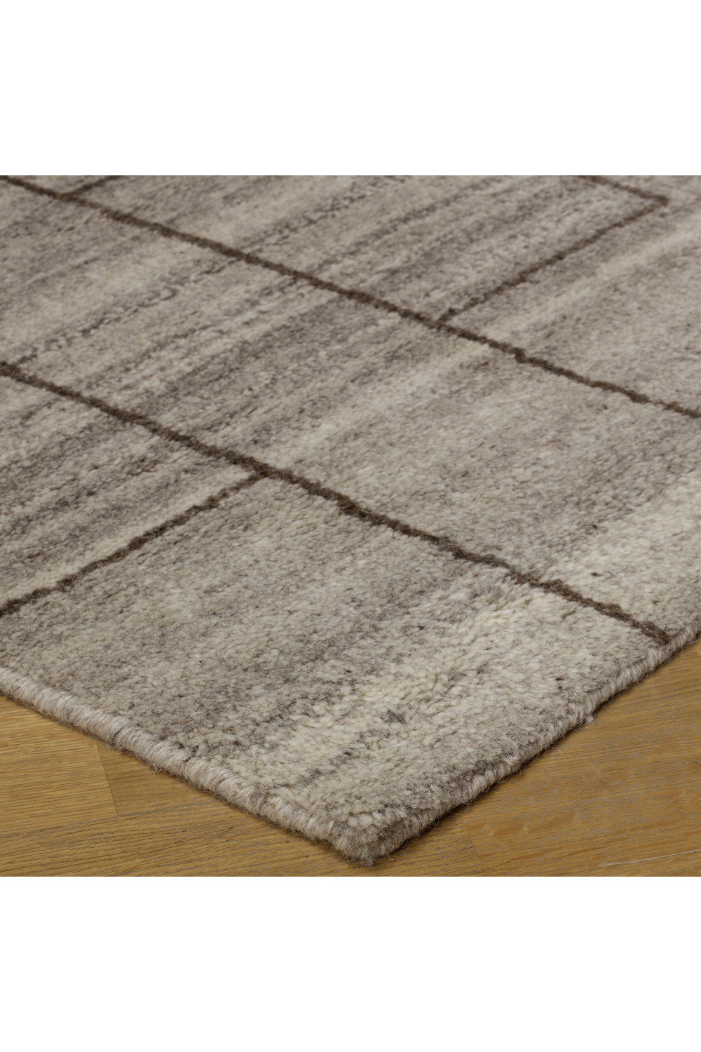 Dark Gray Wool Rug 8x10, Andrew Martin Abohar - Contemporary - Area ...