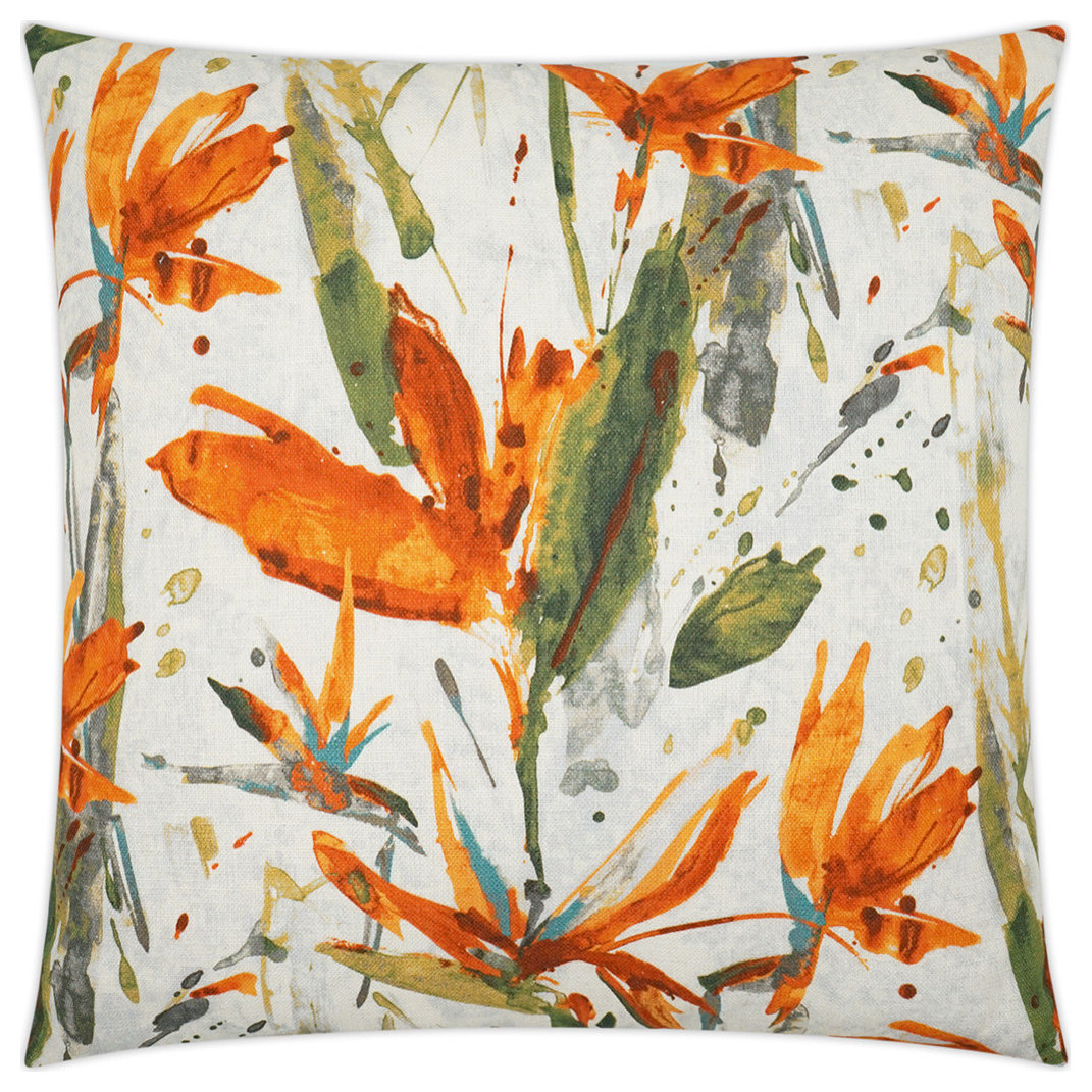 Marlot Pillow - Mango, 24" x 24" - Contemporary - Decorative Pillows ...
