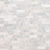 Capri Blue Subway 2X6 Honed Marble Mosaic - Traditional - Wall And ...