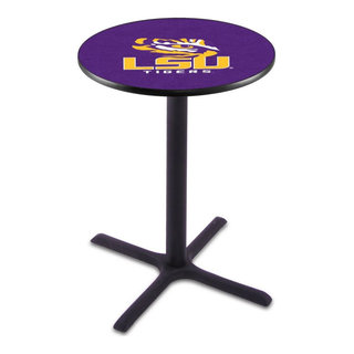 Holland L211 Louisiana State University 42x28" Pub Table - Black ...