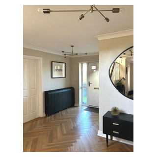 Contemporary radiator cover design - Contemporary - Hallway & Landing ...