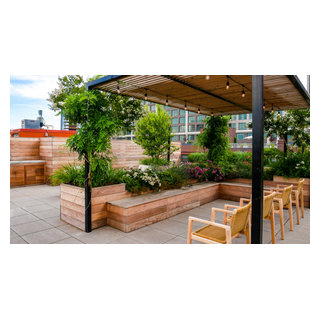 Dumbo View - Modern - Deck - New York - by Outside Space NYC Landscape ...