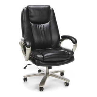 Essentials by OFM ESS-201 Big and Tall Leather Executive Office Chair ...
