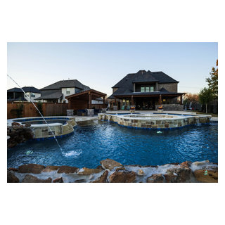 Selah Pools | 2021 Build of the Year - Rustic - Pool - Dallas - by ...