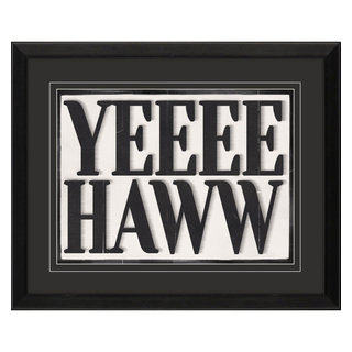 Yeeee Haww - Southwestern - Prints And Posters - by Paragon Decor | Houzz