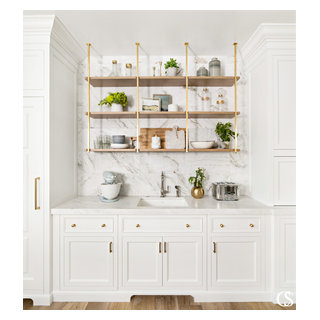 Pantry With Custom Open Shelving - Kitchen - Salt Lake City - by ...
