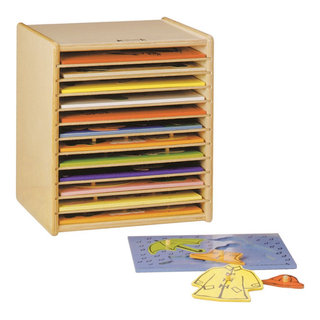 Jonti-Craft Puzzle Case - Transitional - Toy Organizers - by Kolibri ...