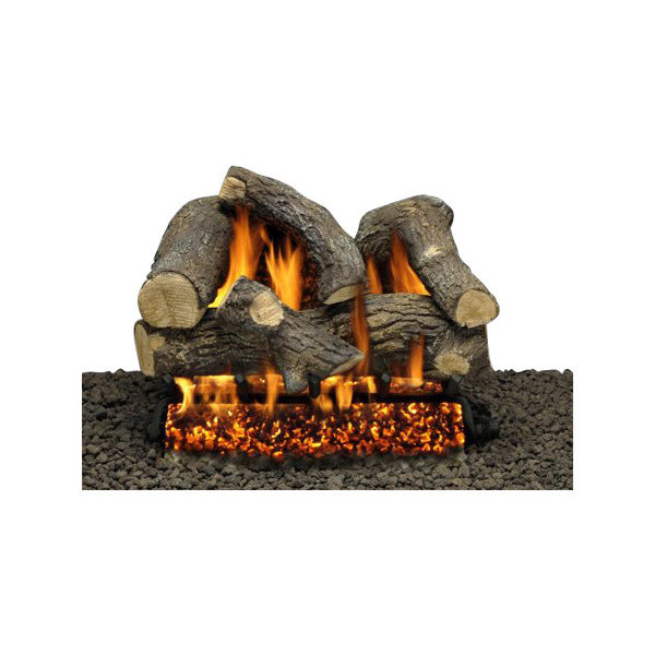 641589375525 - 18 Sumerset Blaze Logs W/Double Pilot Kit Burner | UPC ...