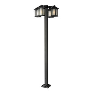 4 Light Outdoor Post Mount Lantern, Outdoor, Wall Mounts, 372-Bel ...