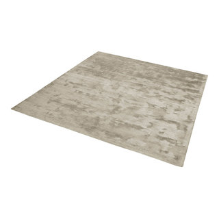 Dimond Auram Handwoven Viscose Rug, Stone, 6" Square - Contemporary ...