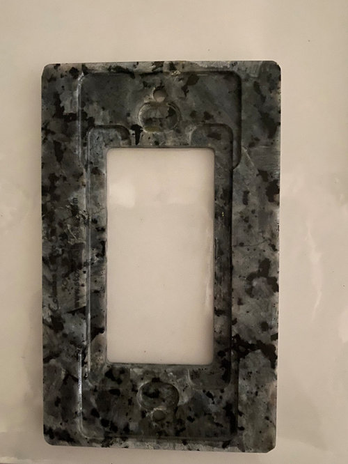 granite wall switch plates | Houzz Forum