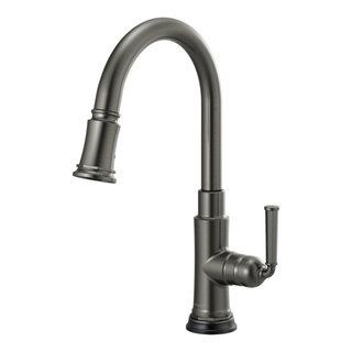 Rook 1.8 GPM Single Hole Pull Down Kitchen Faucet, MagneDock ...