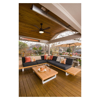 Open Back Porches - Contemporary - Porch - Atlanta - by Atlanta Decking ...