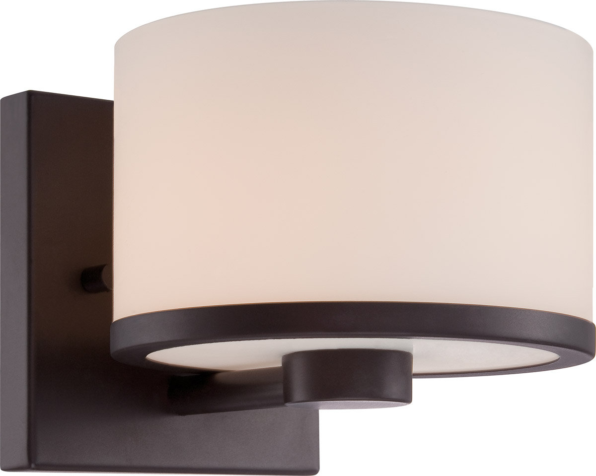 Nuvo 1-Light Halogen Venetian Bronze Celine Vanity and Wall Light ...