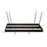 Hanging Rectangle Pot Rack With Center Bar - Traditional - Pot Racks ...