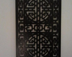 Filigree wood screens