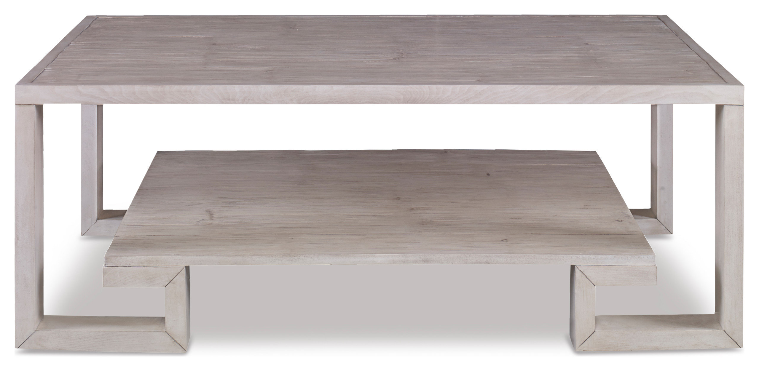 Greek Key Cocktail Table - Farmhouse - Coffee Tables - by Century ...