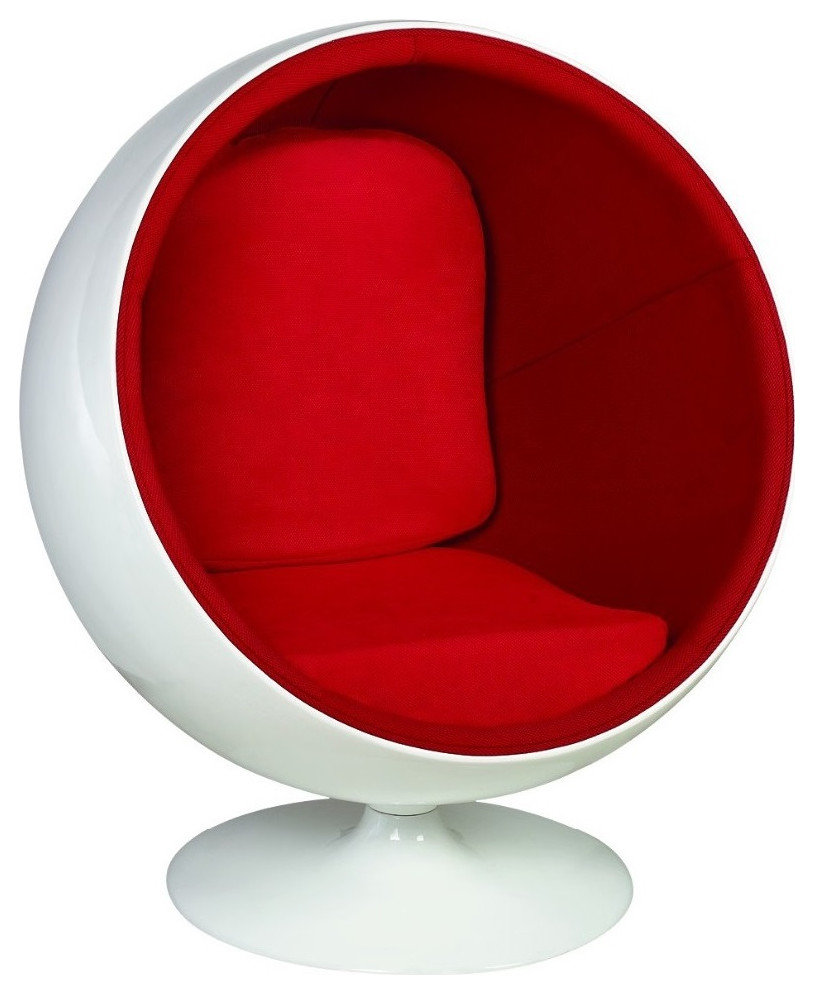 Mini Balloon Chair - Midcentury - Kids Chairs - by HomeCraftDecor | Houzz