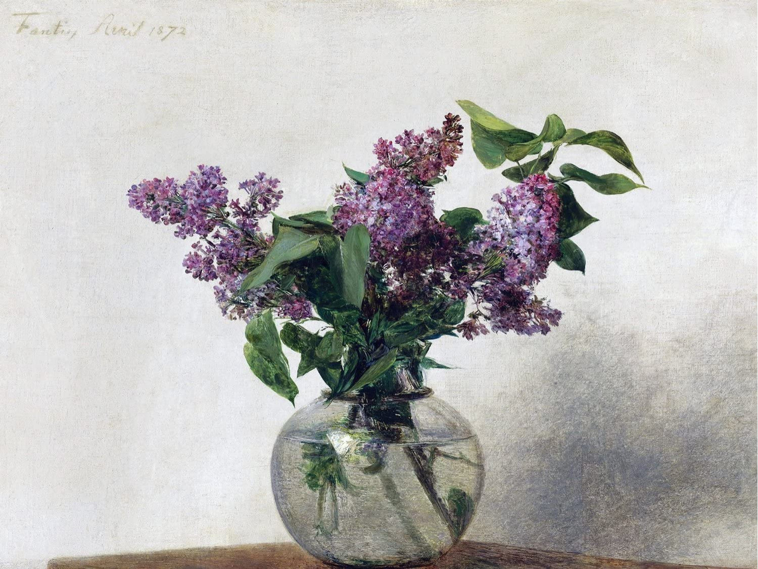 Tile Mural, Fragrant Lilac By Henri Fantin-Latour Ceramic, Ceramic ...