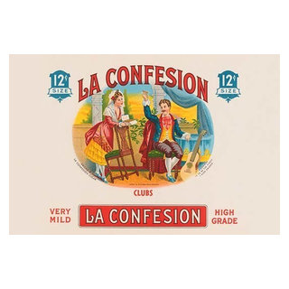 La Confession Cigars, 20" x 30" - Traditional - Prints And Posters - by ...