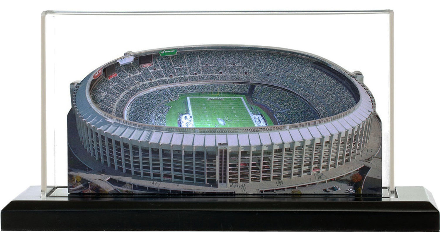 Philadelphia Eagles Veterans Stadium, Jumbo With Display Case, Small ...