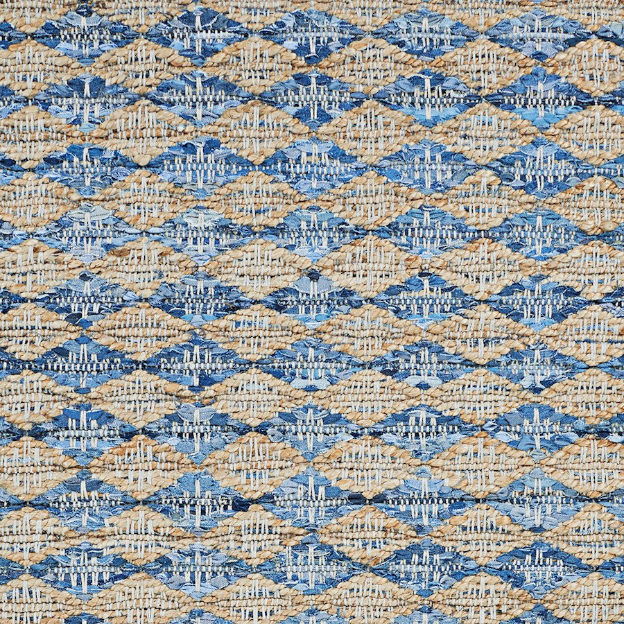 Couristan NE Nautical Ripples Rug, 4' x 6', Whiteeat/Denim - Beach ...