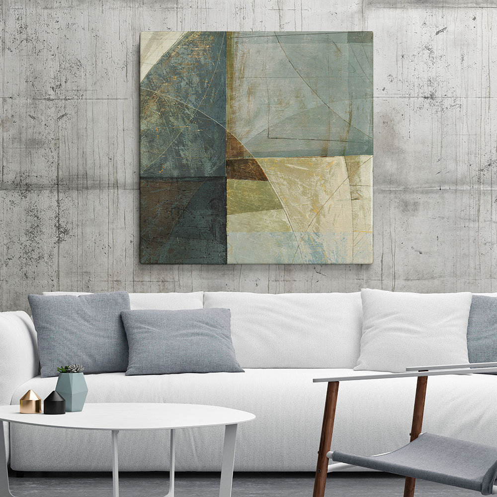 "Arches" Museum Mounted Canvas Print, 20"x20" - Contemporary - Prints ...