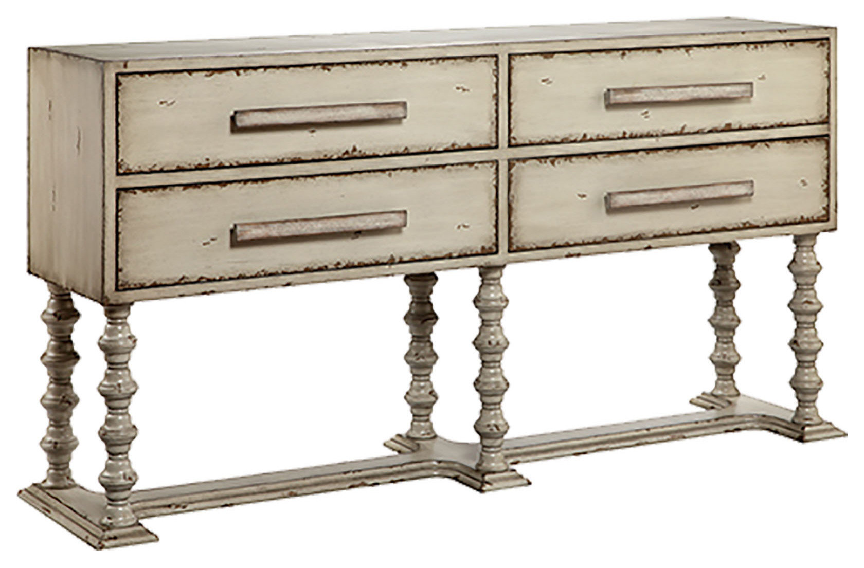 Mixy 4-Drawer Console Table - French Country - Console Tables - by Uber ...