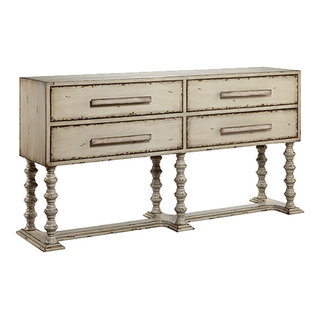 Mixy 4-Drawer Console Table - French Country - Console Tables - by Uber ...