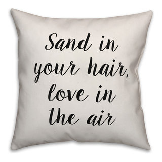 Salty State Of Mind, 20"x20" - Contemporary - Decorative Pillows - by ...