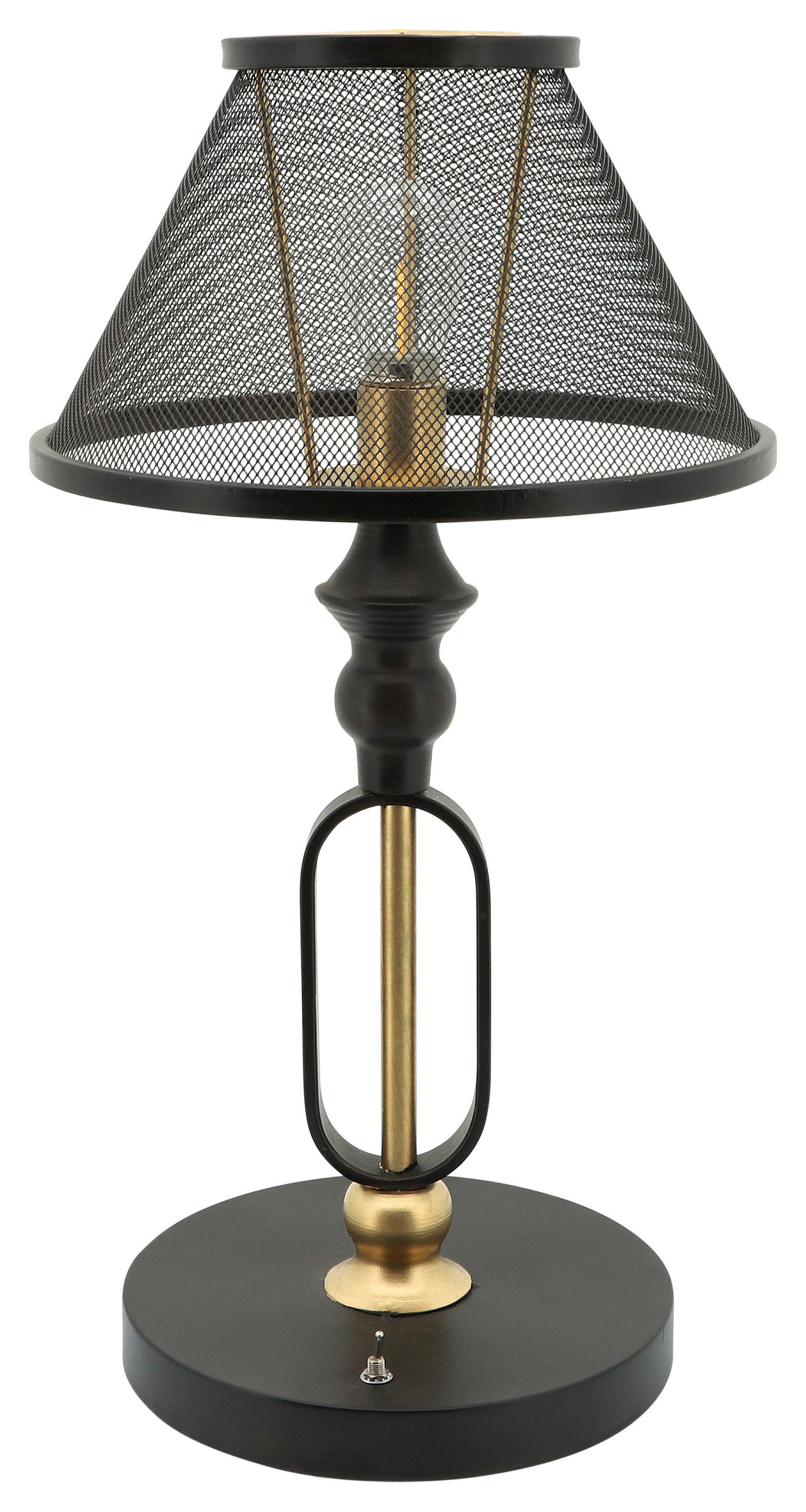 Industrial Led Table Lamp W/shade - Industrial - Table Lamps - by ...