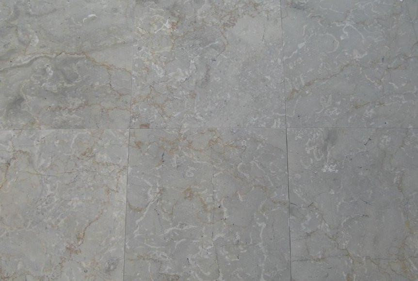 Sahara Gray Marble Tiles, Polished Finish, 12"x12", Set of 160 - Traditional - Wall And Floor ...