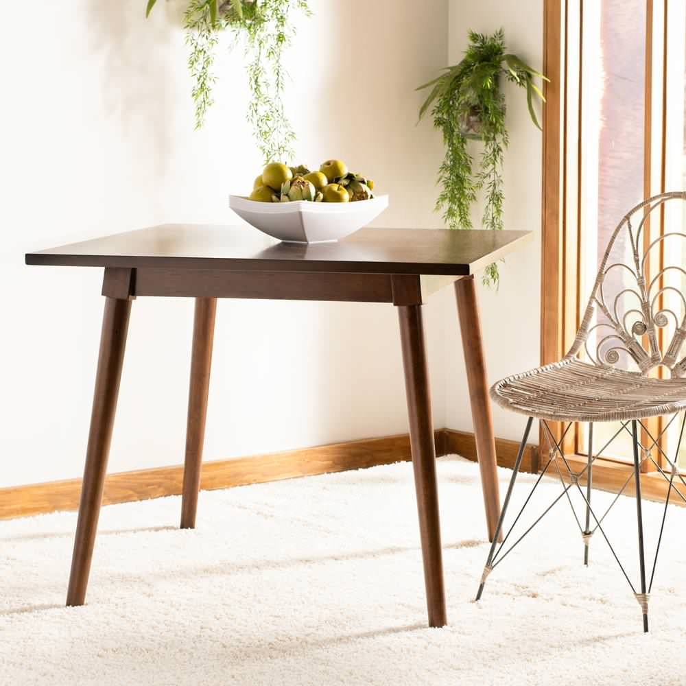 Simone Square Dining Table, Walnut - Contemporary - Dining Tables - by ...