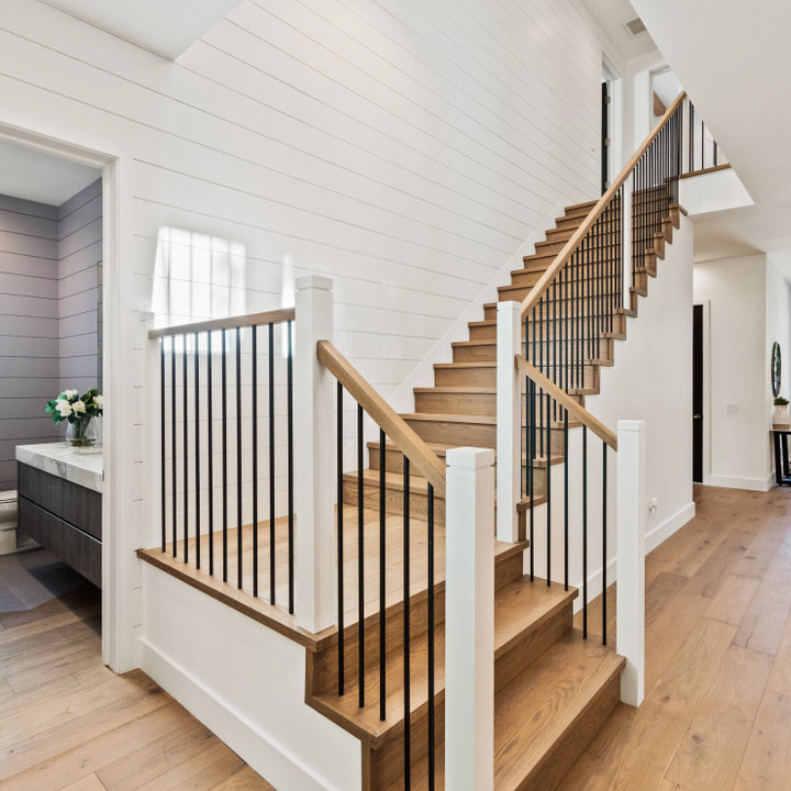 75 Most Popular 75 Beautiful L-shaped Staircase Ideas and Designs ...