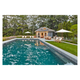 Meadow Lark Pool and Patio - Contemporary - Pool - Boston - by R. P ...