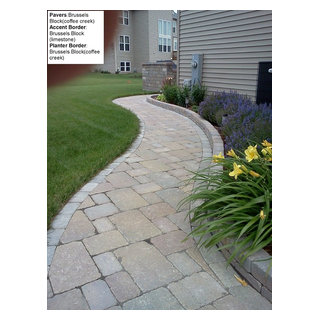 Walkways and Retaining Walls - Chicago - von Arrowhead Brick Pavers ...