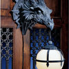 The Marshgate Castle Dragon Sconce - Traditional - Wall Sculptures - by ...