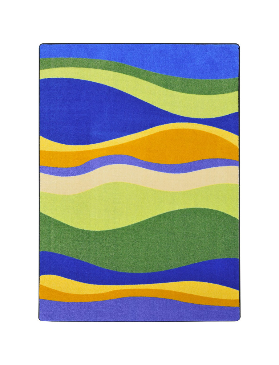 Kid Essentials, Infants & Toddlers Riding Waves Rug, 7'8" x 10'9 ...