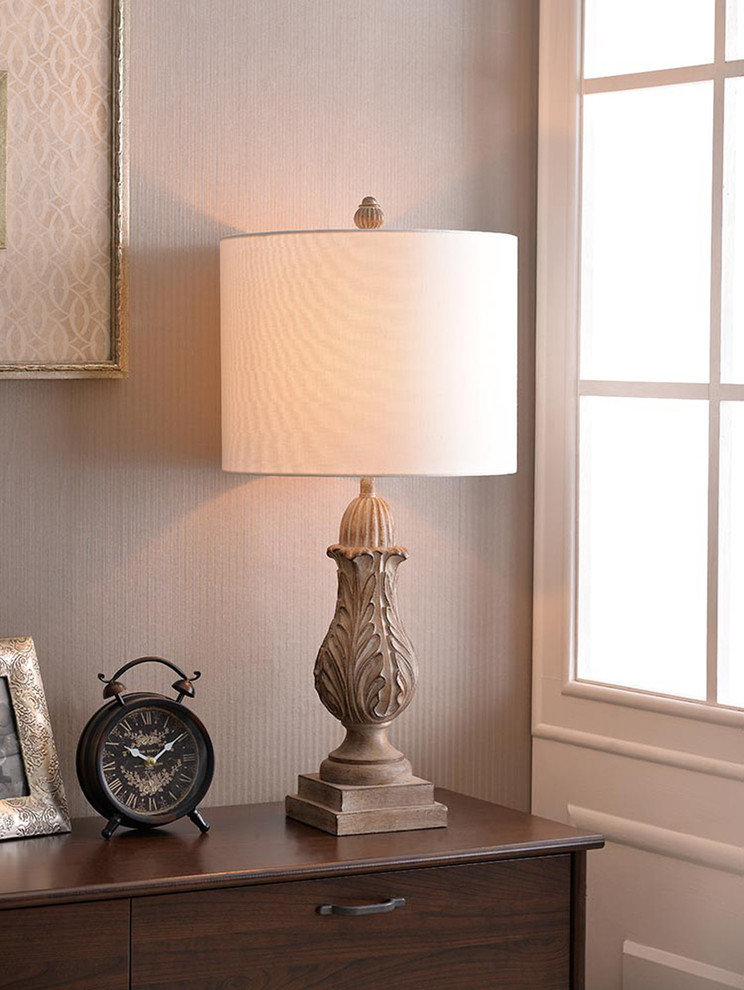 Plume Table Lamp - French Country - Table Lamps - by Buildcom | Houzz